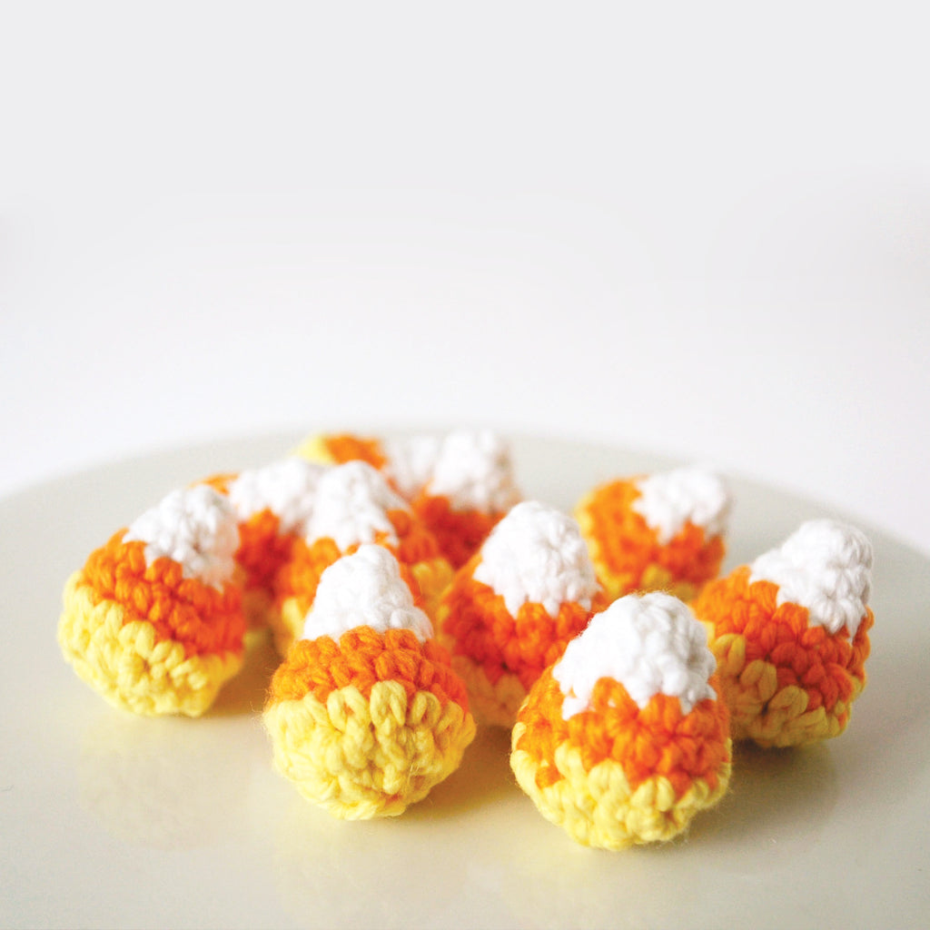 Candy Corn Crochet Pattern – The Pudgy Rabbit